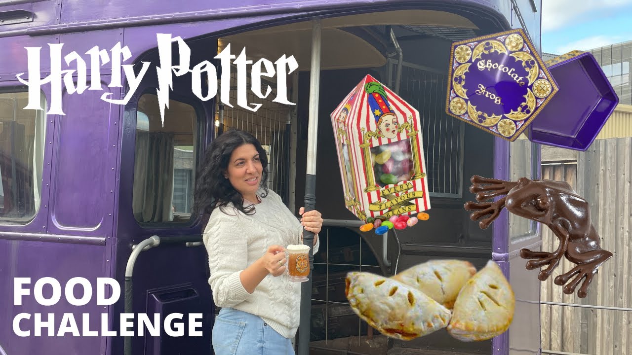 HARRY POTTER Food Challenge! ⚡️Warner Brothers Studio Tour, London 🦉The ...