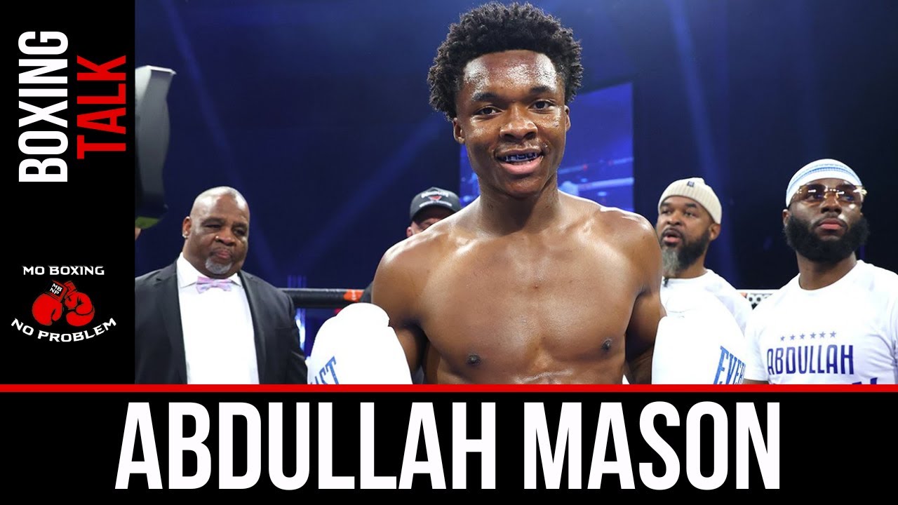 Boxing Talk: An Interview With Abdullah Mason - YouTube