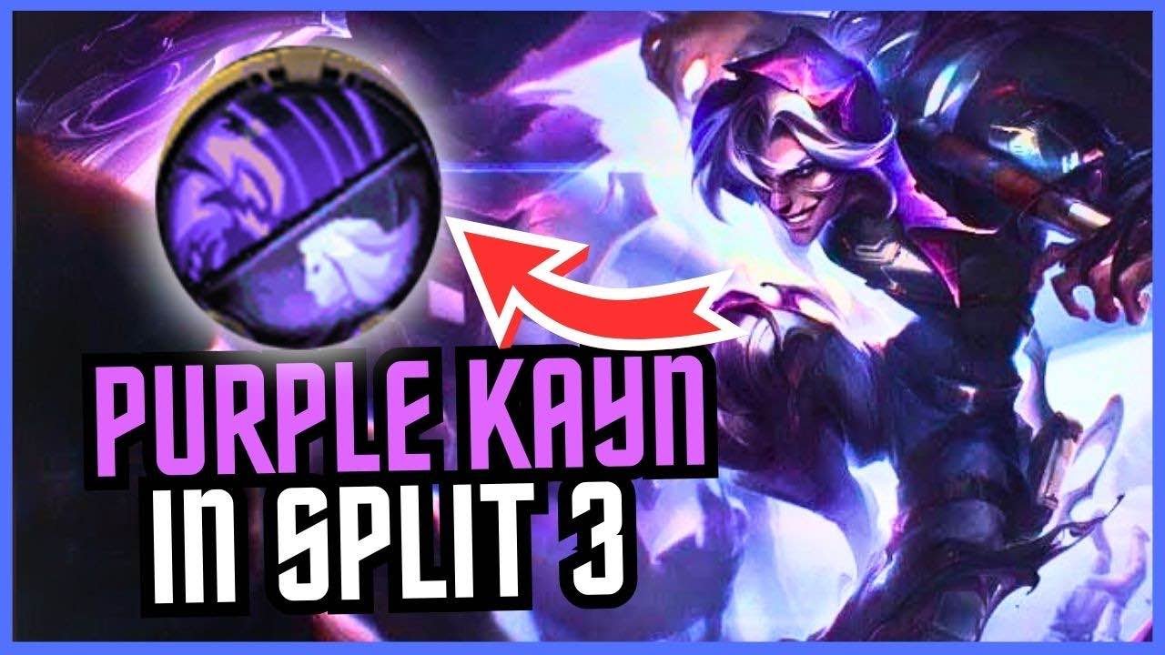 Kayn's Secret Form Is Back - NEW PURPLE KAYN RUNES + BUILD - YouTube