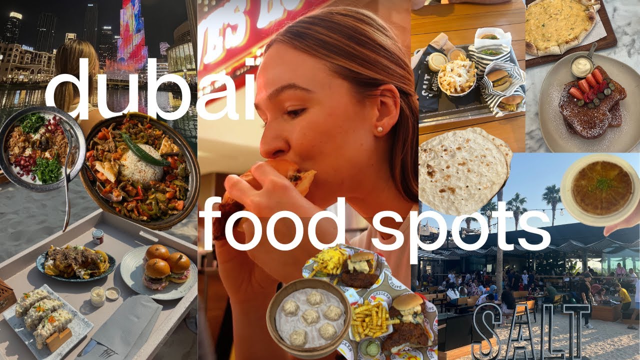 everything I eat in dubai | must try food spots - YouTube