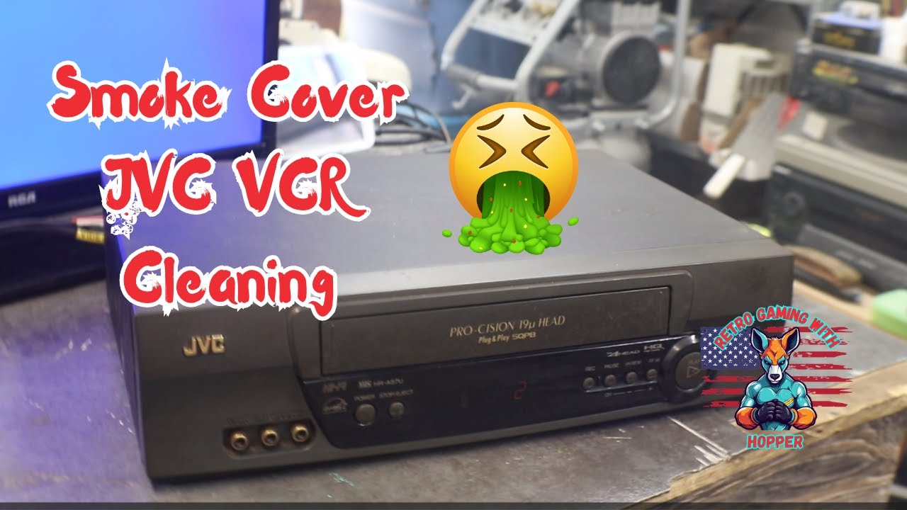 This Abandoned JVC VHS Player Gets a SHOCKING Deep Clean! - YouTube