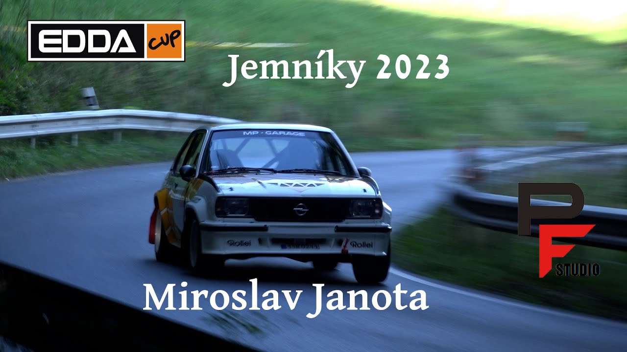 Miroslav Janota - Opel Ascona 400 - EDDA CUP Jemníky 2023 - YouTube