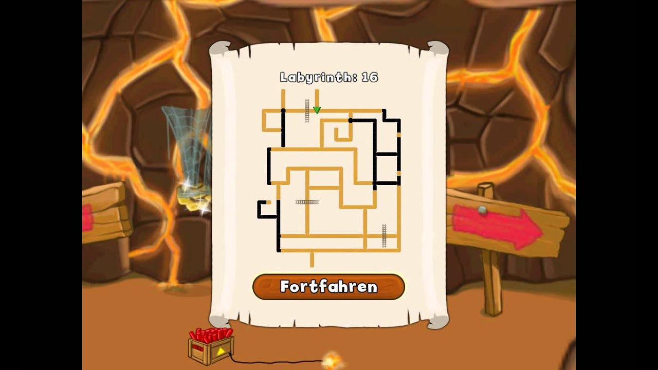 Hugo Retro - Zurück in der Mine - Minenlabyrinth Labyrinth 16 - Funny ...