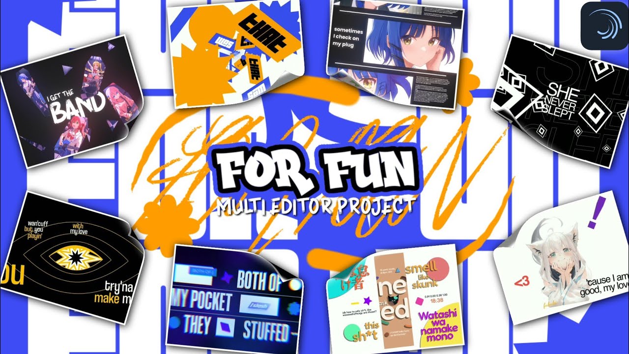 FOR FUN MEP [Anime Edit/Typo/Mograph] - YouTube