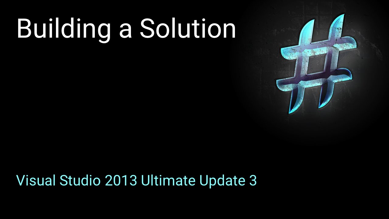 Building a Solution - YouTube