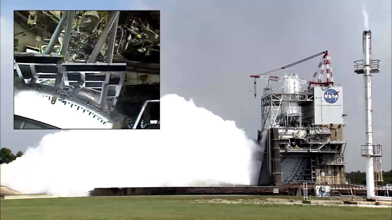 J-2X Rocket Engine, 40-Second Test - YouTube