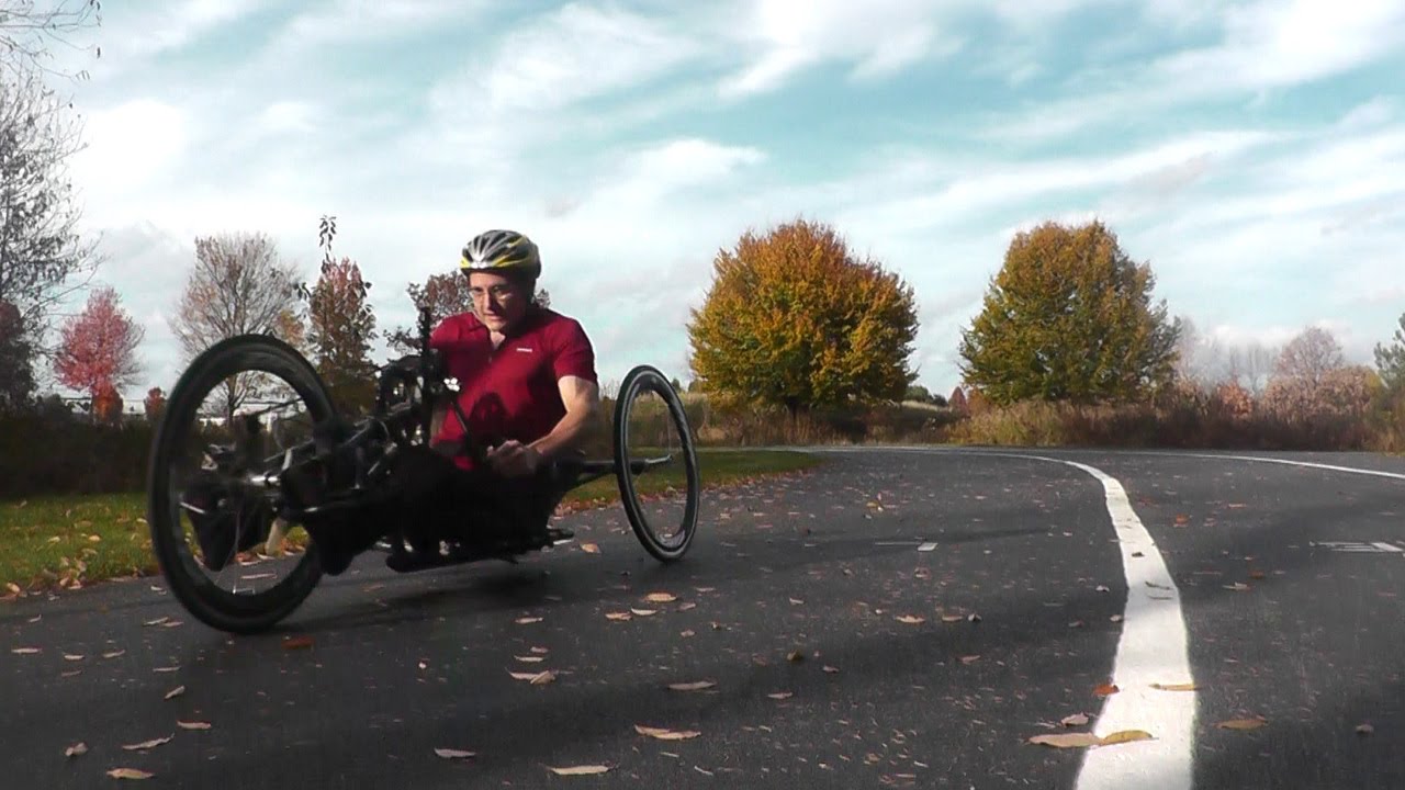 Handcycle Riding at Rodale Cycling Park - YouTube