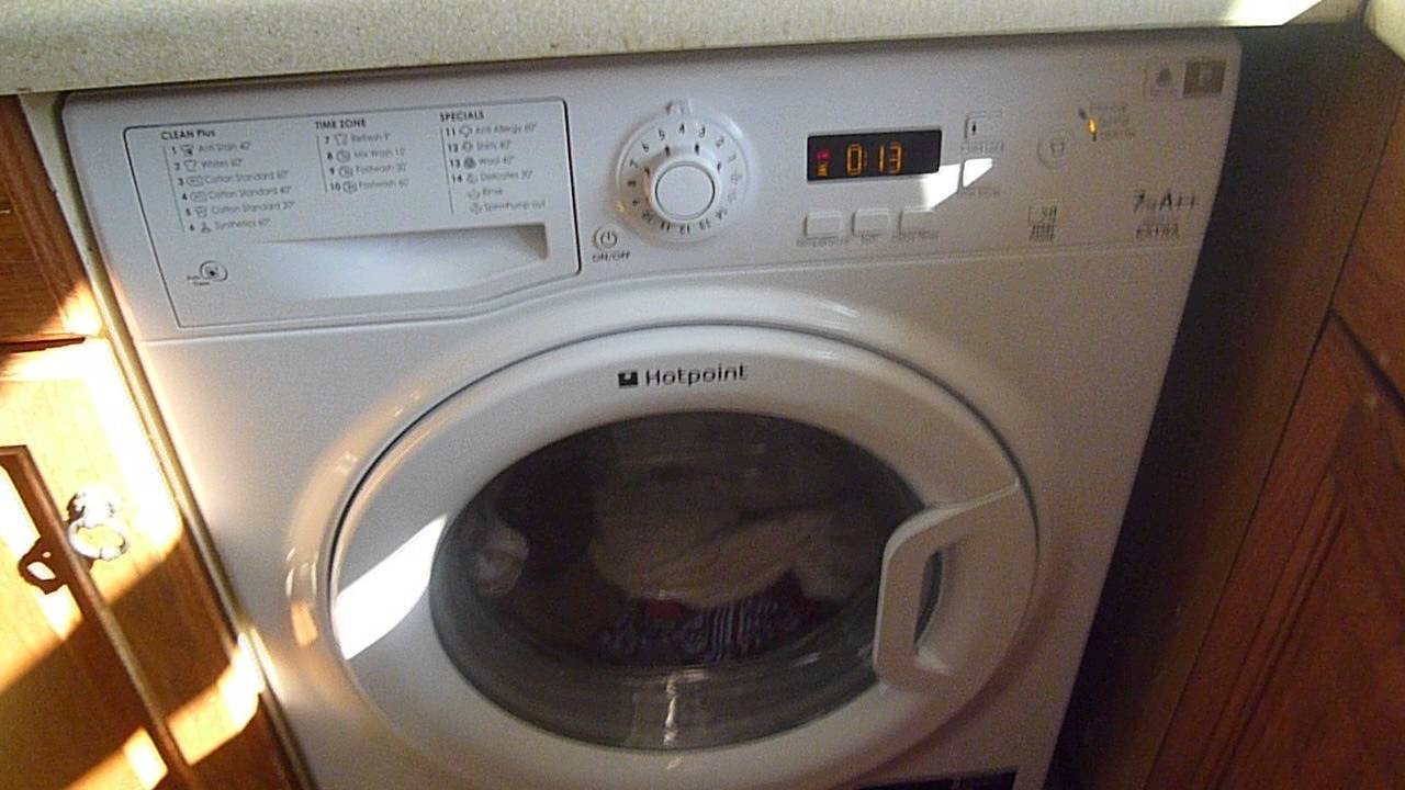hotpoint washing machine review - YouTube