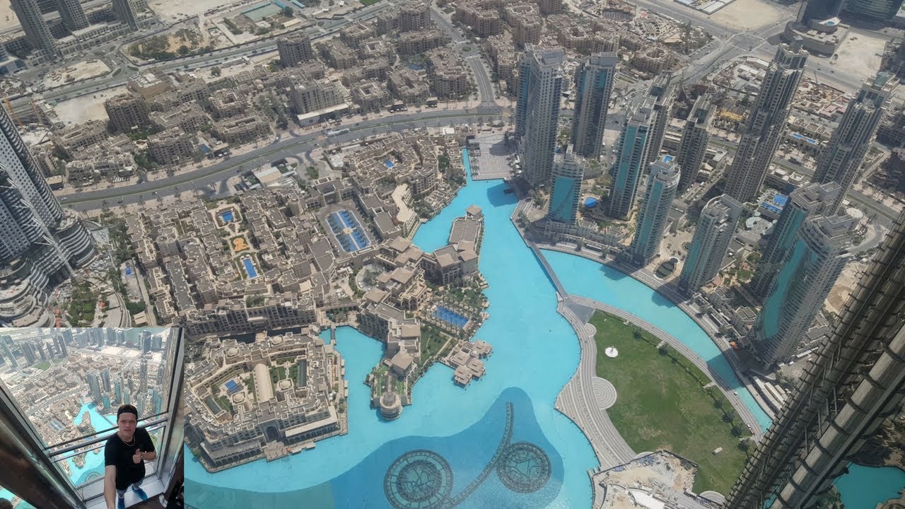 125th FLOOR BURJ KHALIFA | Bird's eye view | DUBAI VLOG 8 - YouTube