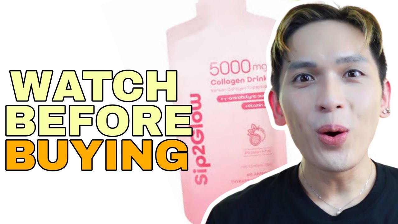 SIP2GLOW HONEST REVIEW | KOREAN COLLAGEN TECHNOLOGY? SIR LAWRENCE - YouTube