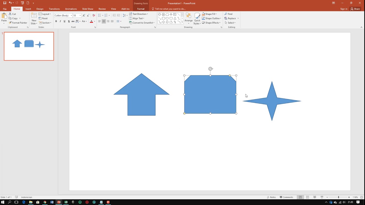 Cara Membuat Group dan Ungroup pada PPT - YouTube