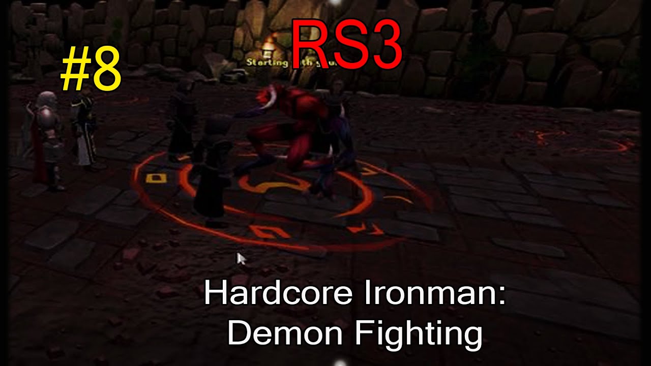 RS3: Hardcore Ironman: Demon Fighting #8 - YouTube