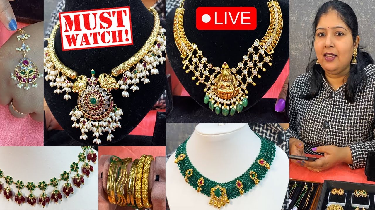 Light Weight Budget 14 karat gold jewellery | gold necklace | Lavya ...