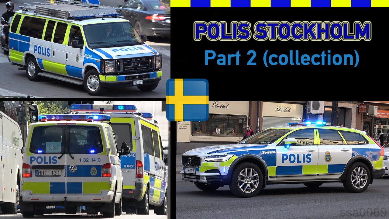 Polis Stockholm utryckning (collection) #2 - YouTube