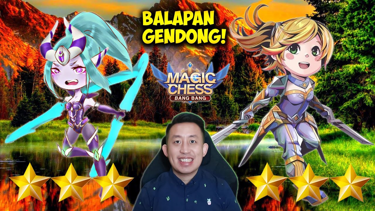Ketika Karina⭐⭐⭐ & Fanny ⭐⭐⭐ Bersatu Balapan Gendong!! | Magic Chess Indonesia - YouTube