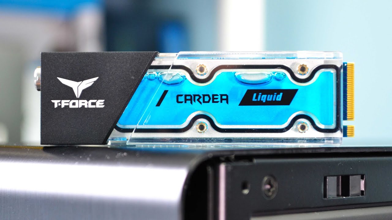 World's First Liquid M.2 NVMe ! The TEAM GROUP T-FORCE Cardea Liquid ...