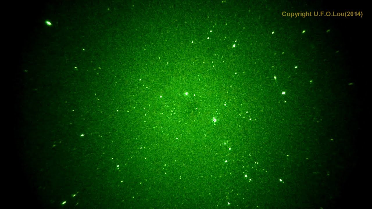 UFO Lou - More footage with my P8079HP Nightvision tube. - YouTube