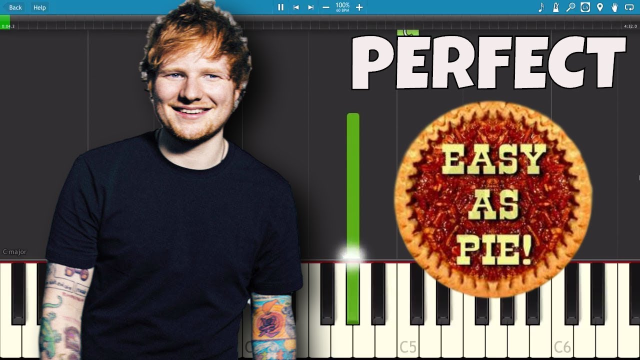 How to play Perfect on piano - EASY Piano Tutorial - Ed Sheeran - YouTube