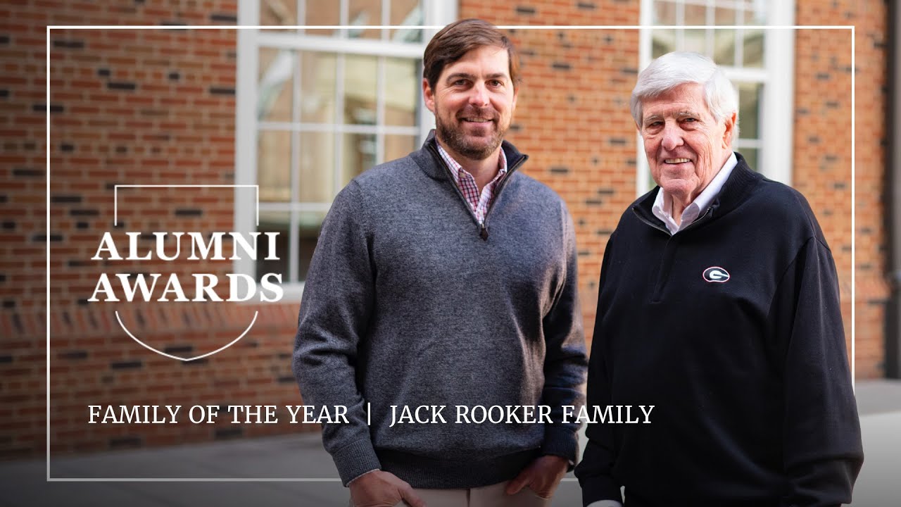 The John "Jack" Rooker (BBA '60) Family | Family of the Year Award ...