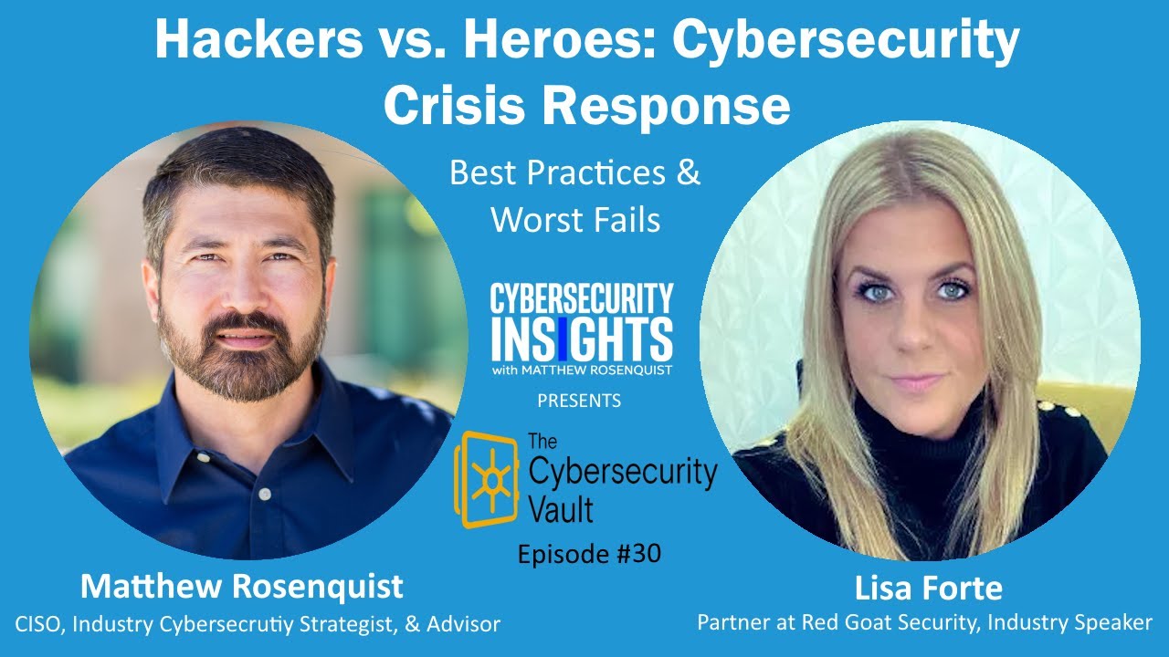 Hackers vs. Heroes: Cybersecurity Crisis Response Leadership Best ...