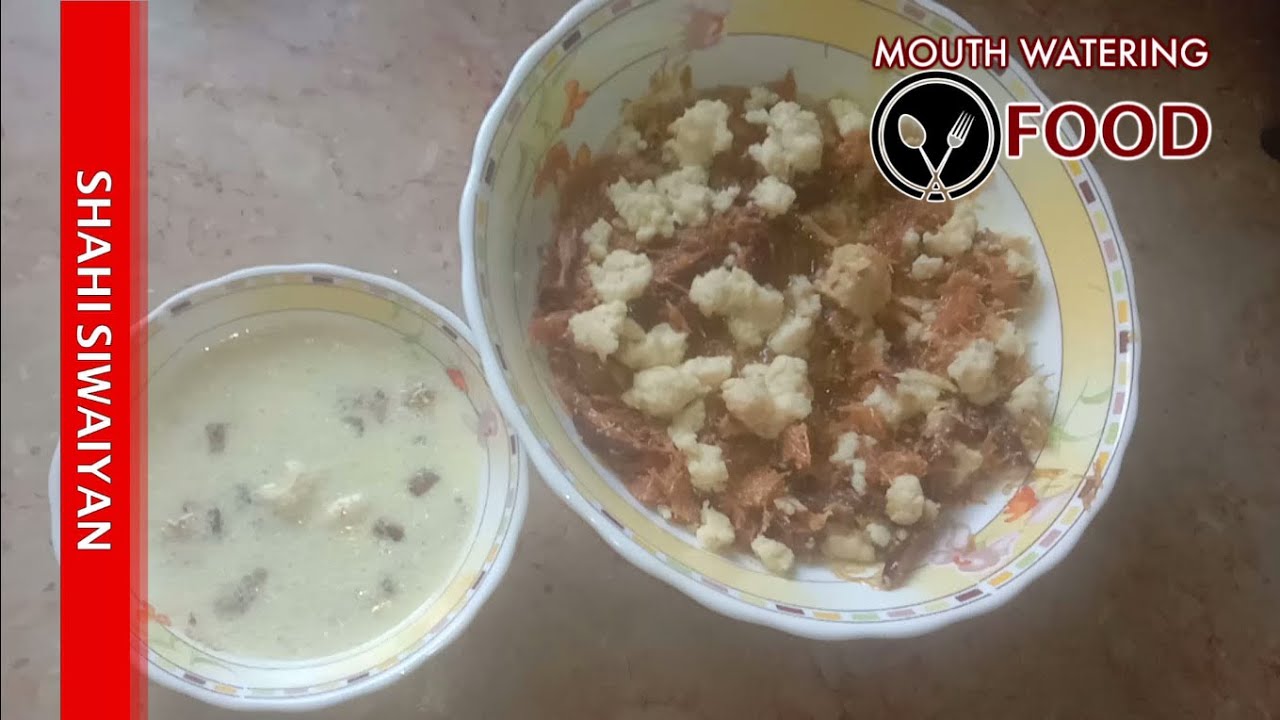 Shahi Siwaiyan By Food To Cook | Eid Special Recipe | Khoye Wale ...