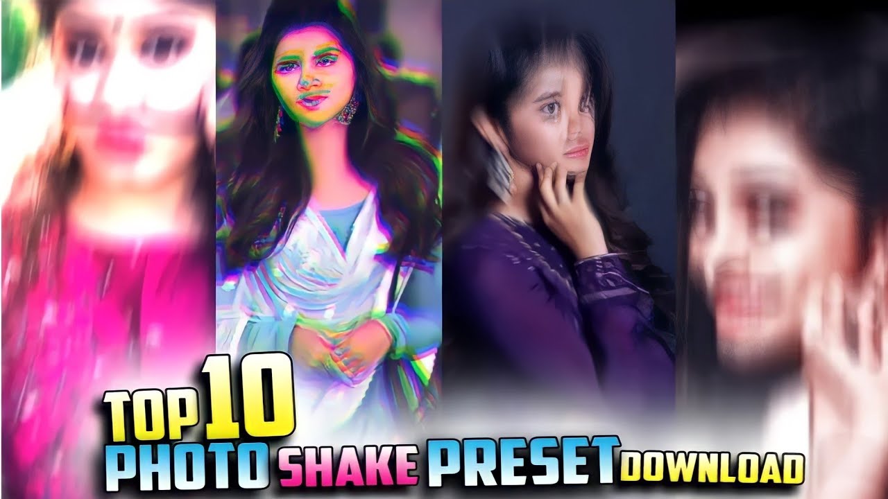Top 10 Photo Shake effect Preset Link || Alight motion Present link ...