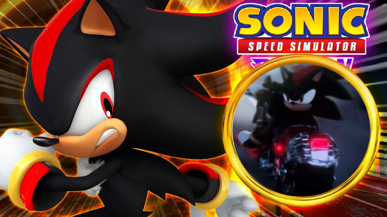 ¡TODO SOBRE la NUEVA MOTO de SHADOW en SONIC SPEED SIMUALTOR! 🦔🏍🙀 - YouTube