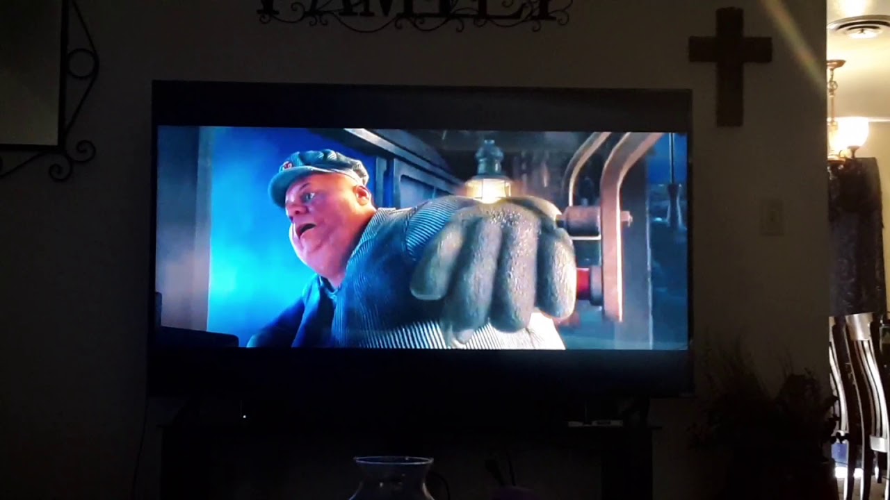 Polar Express Roller Coaster scene - YouTube
