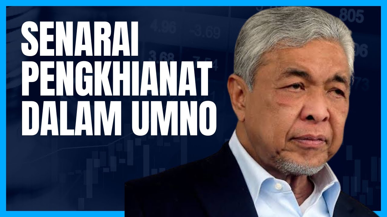 SENARAI NAMA PENGKHIANAT DALAM UMNO - YouTube