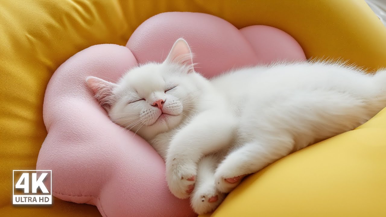 Ultimate Sleep Aid for Anxious Cats - Deep Sleep Cat Music for Anxiety ...