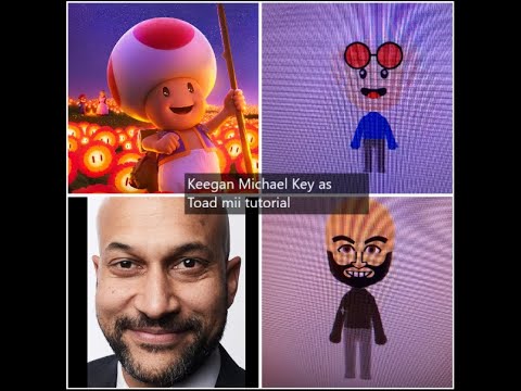 How to make Toad and Keegan Michael Key from "Mario Movie" - YouTube