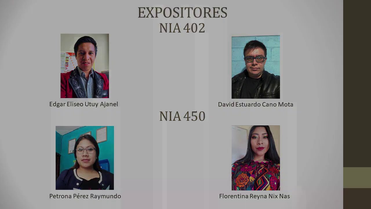EXPO 03/10/2020 CASO PRACTICO NIA 402 Parte 1/2 - YouTube