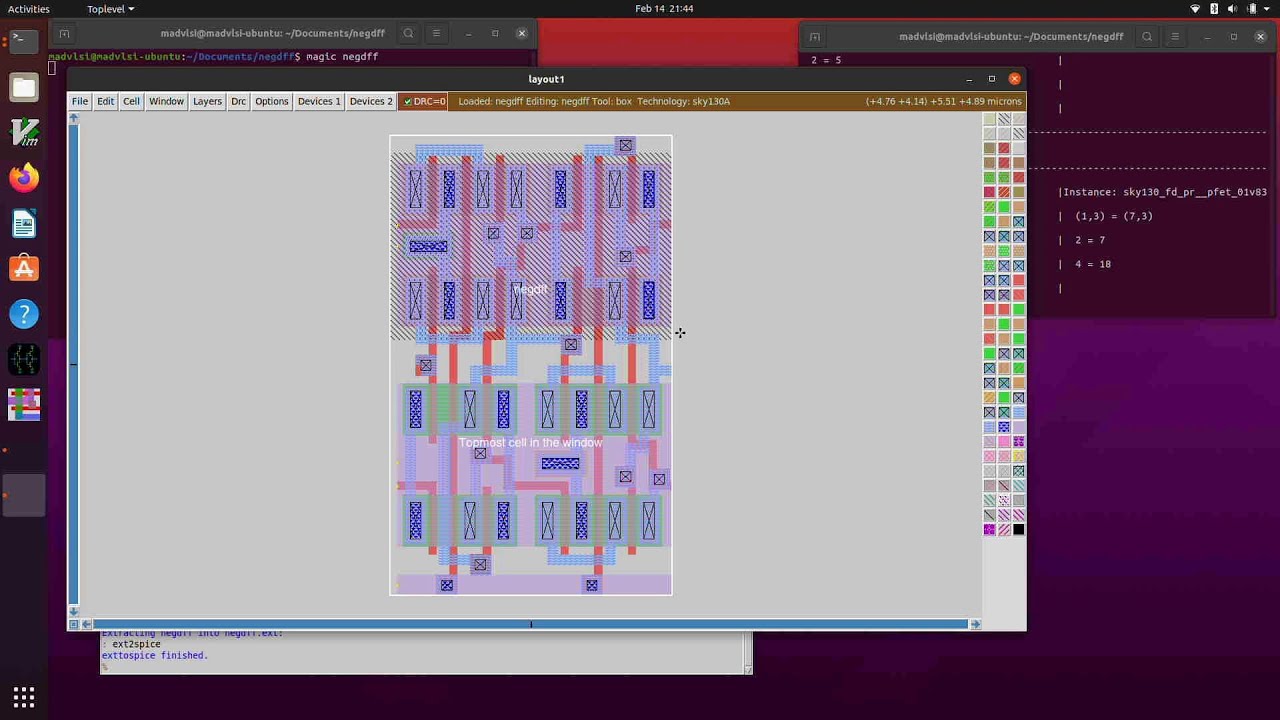 Layout Design, Layout-Driven Schematic Capture, and LVS Verification of ...