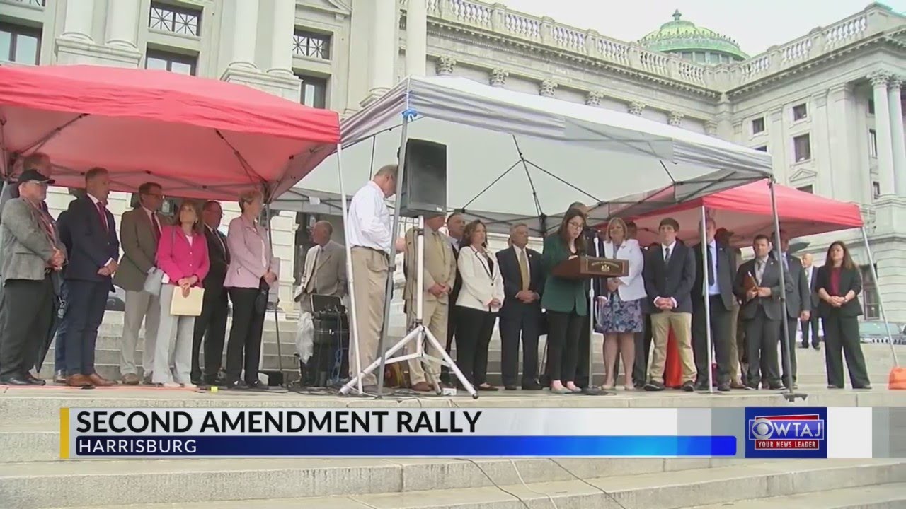 State Senators hold annual Second Amendment rally at Capitol - YouTube