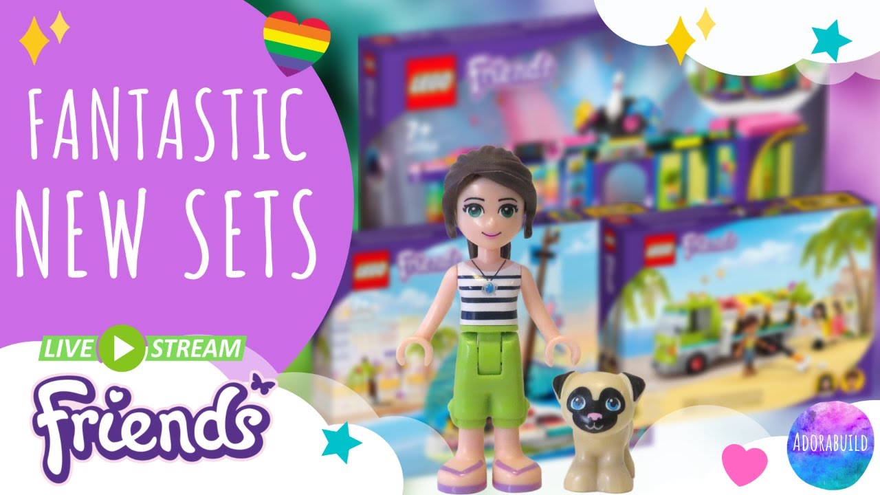 Fantastic New Sets - Lego Friends - live stream, build and cosy chat ...