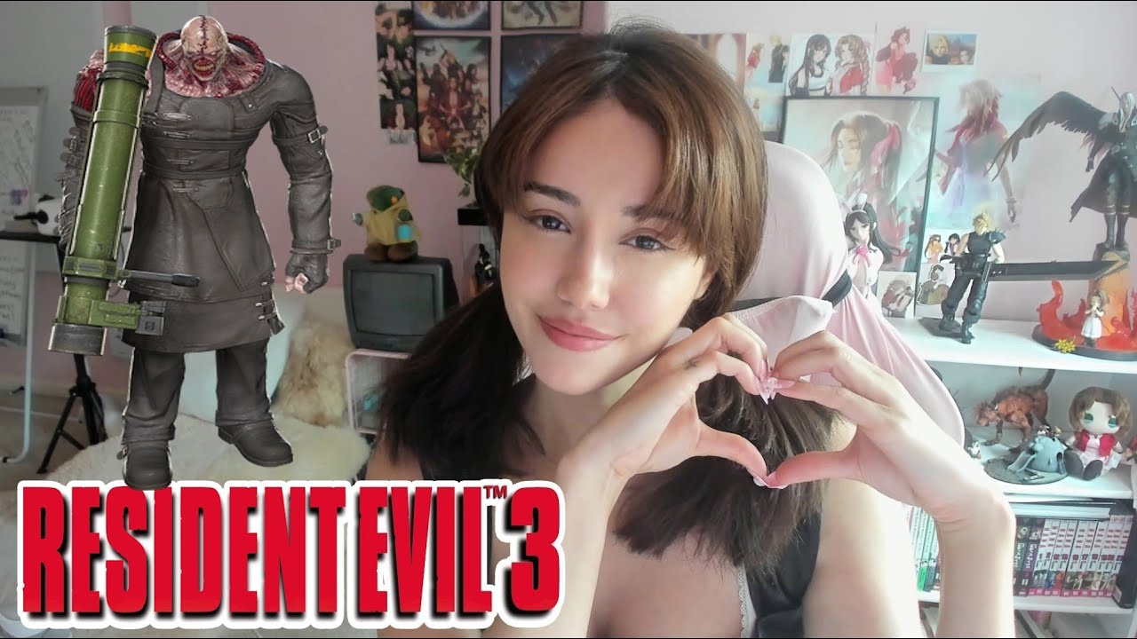 ASMR Resident Evil 3 Gameplay ~ PS1 🎮💗 - YouTube