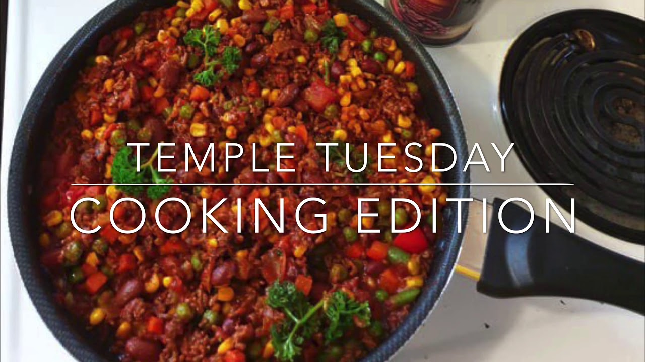 Temple Tuesday - Cooking Edition - YouTube