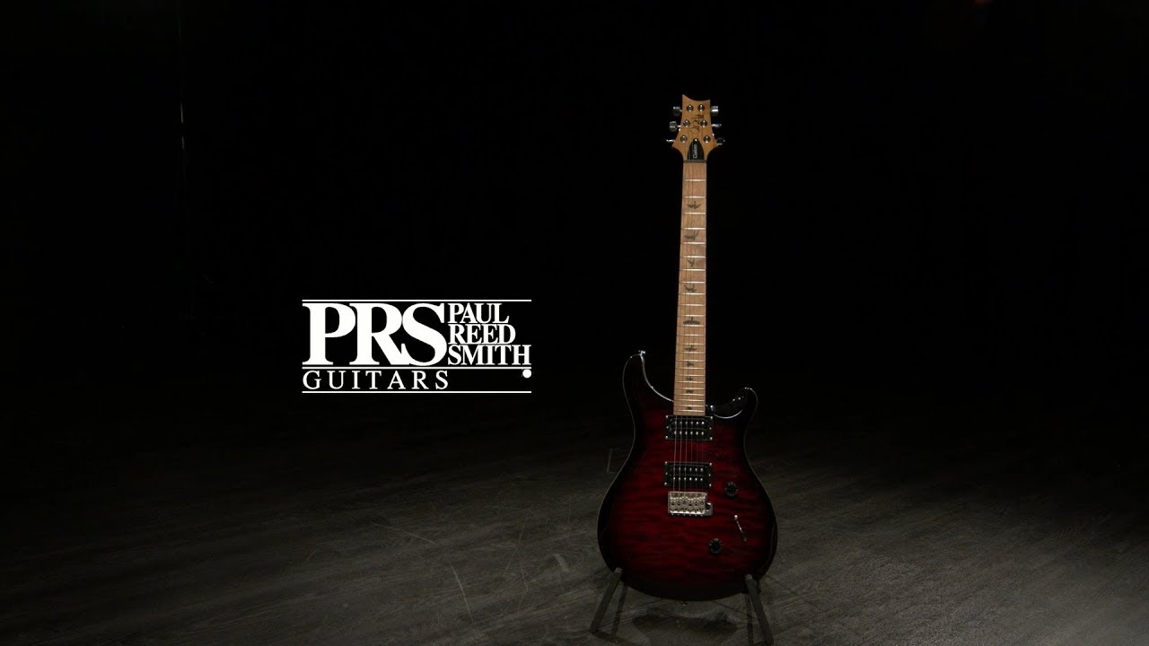 PRS SE Custom 24 Roasted Maple Neck, Fire Red | Gear4music demo - YouTube