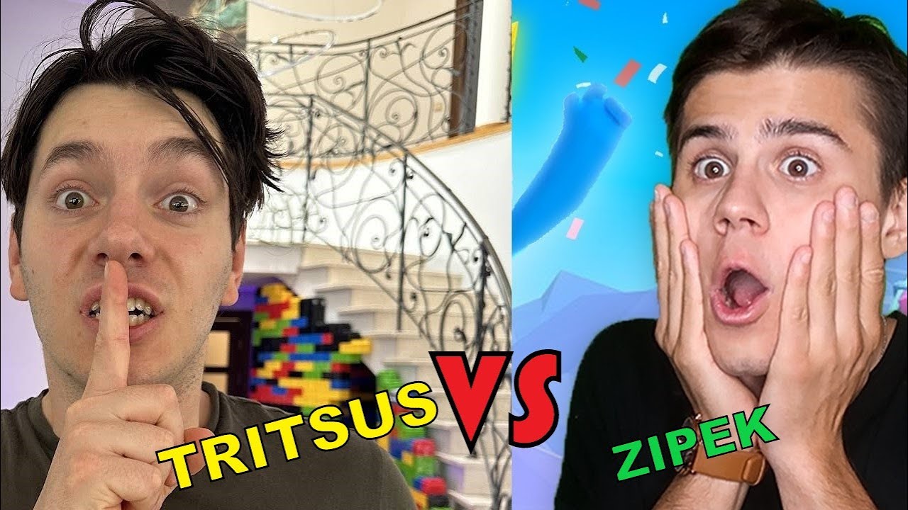 TRITSUS vs ZIPEK | Porównanie kanałów Youtuberów - YouTube