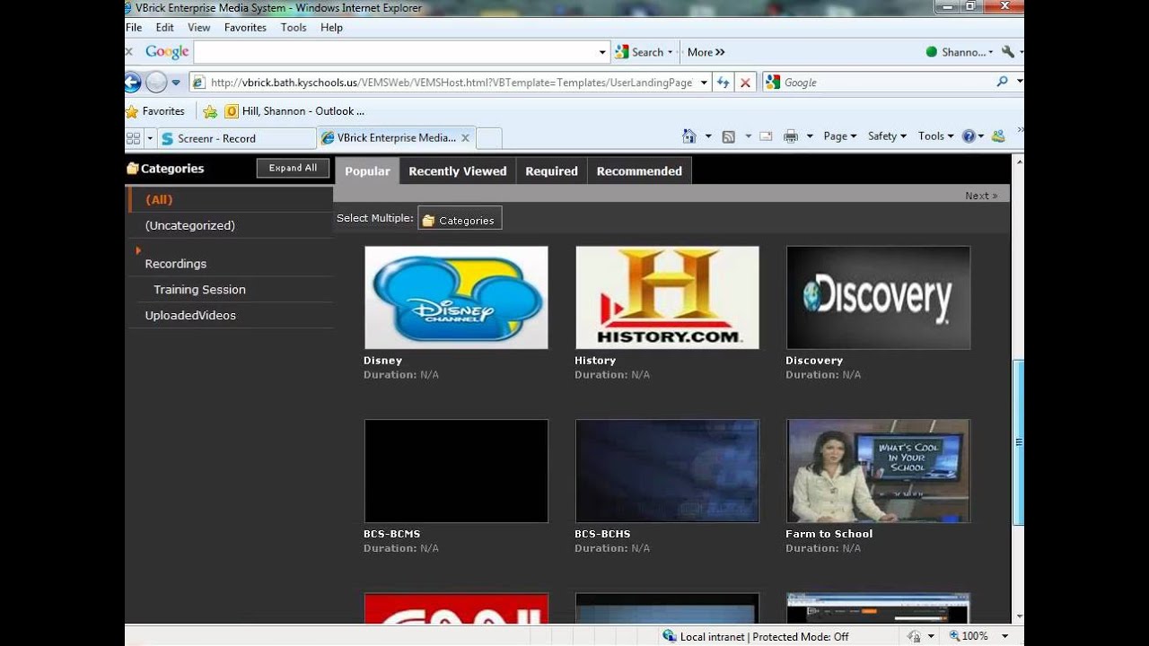 How to Use VBrick - YouTube