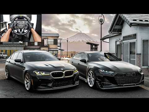 Forza Horizon 6 | BMW M5 CS & Audi RS7 Sportback | Tokyo to Mount Fuji Drive