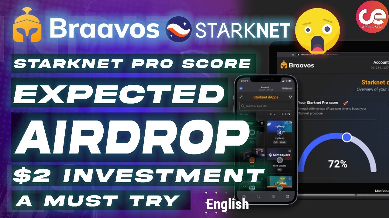 Braavos StarkNet Pro Score 🎁 Potential Airdrop with $2 Fee - English ...