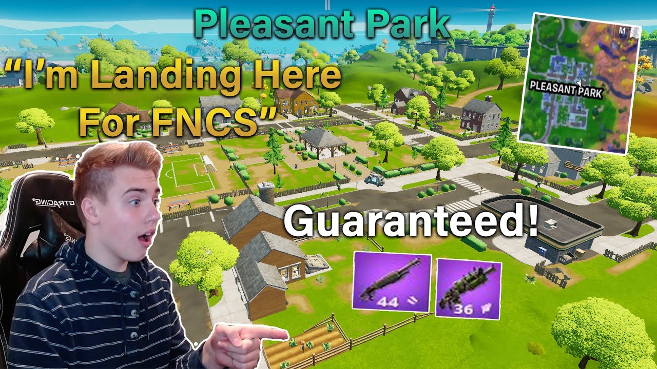 Pleasant Park is the best trio spot on the map | How to land 3 - YouTube