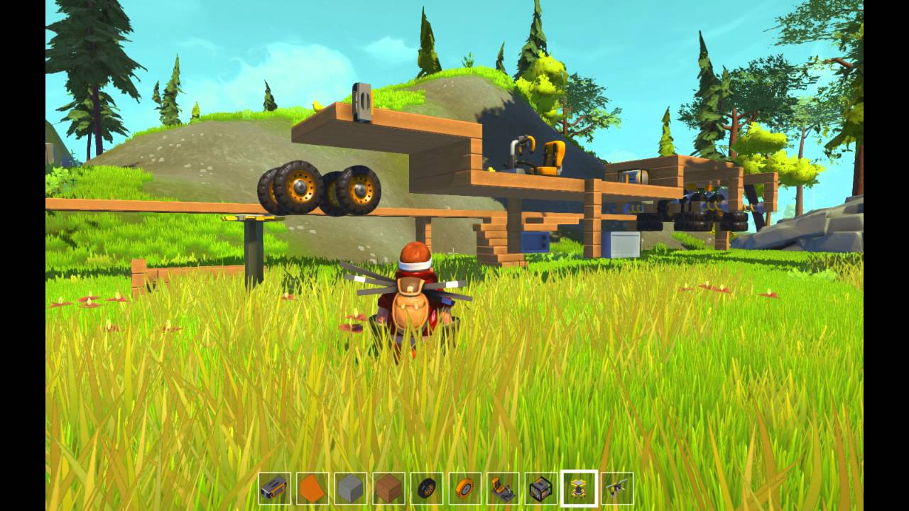 weird bug [Scrap Mechanic] - YouTube