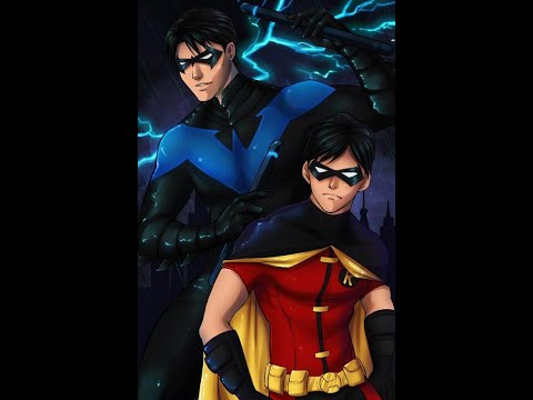 Nightwing And Robin Drawings