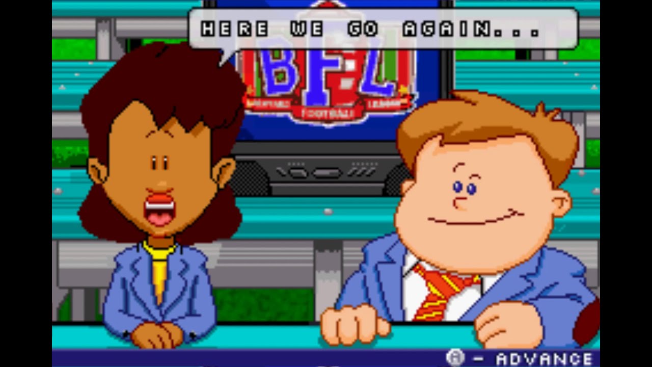 Backyard Football 2006 GBA Gameplay 5 - YouTube