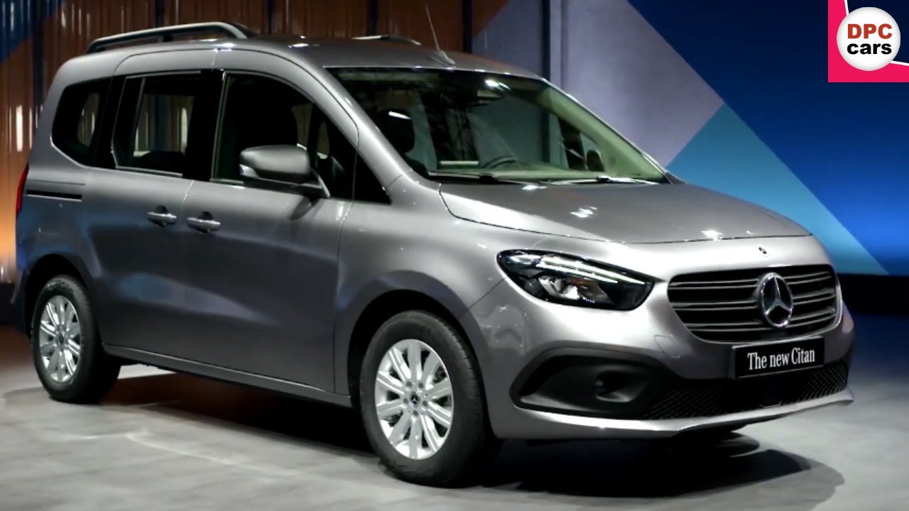 2022 Mercedes Citan Tourer in Chromite Grey - YouTube
