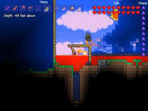 Terraria - How to kill the guide. - YouTube