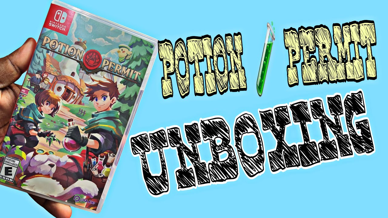 Potion Permit Nintendo Switch Unboxing - YouTube