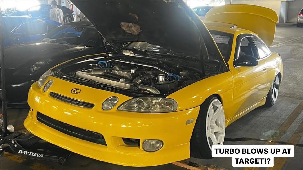 STANCED OUT 1JZ SOARER GOES DRIFTING ! - YouTube